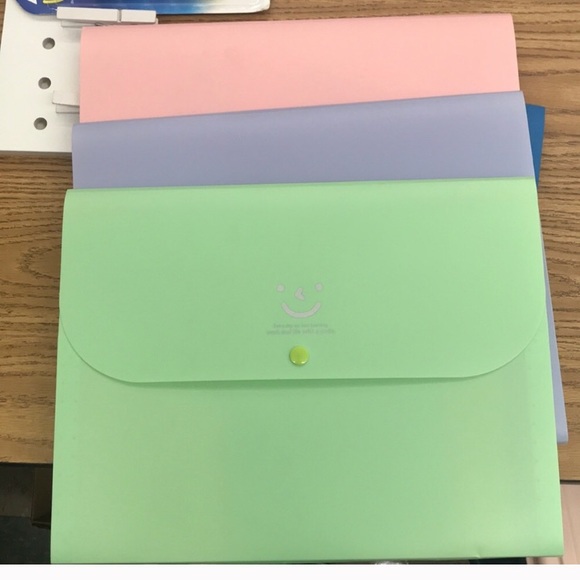 Office | File Folders Plastic Envelope Document Holders | Poshmark
